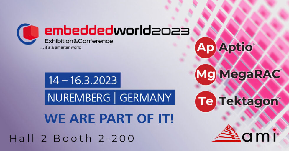 Embedded World 2023 Exhibition & Conference - AMI