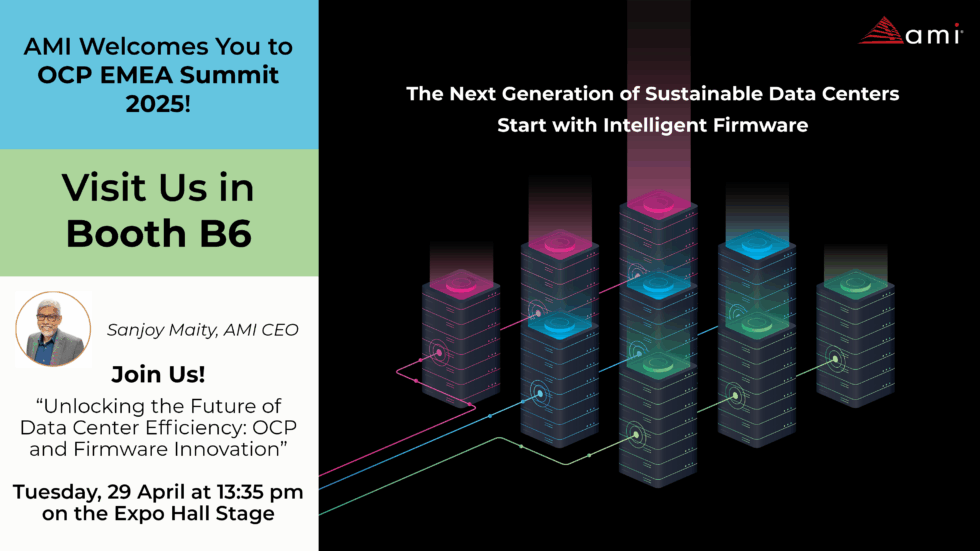 AMI at Open Compute Project (OCP) EMEA Summit 2025 - AMI